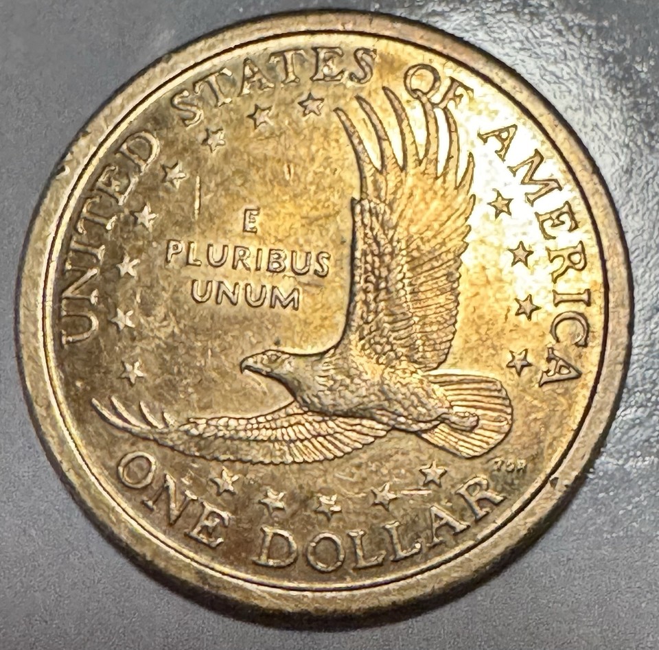 Rare ~ 2000 D Sacagawea One Dollar Coin US Liberty Gold | eBay