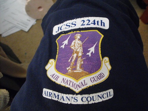 JCSS 224th AIR NATIONAL GUARD AIRMAN'S COUNCIL Tee- Shirt size Lg. | eBay