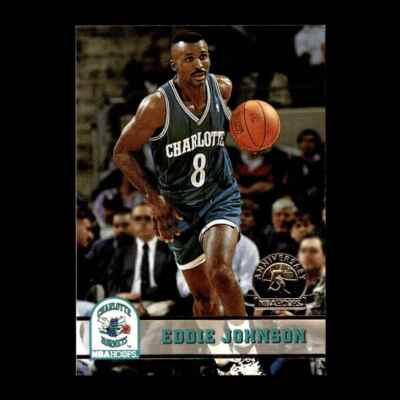 Eddie Johnson 1994-95 SkyBox Charlotte Hornets #309 R328R 62 | eBay