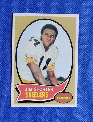 1970 Topps Jim Shorter Pittsburgh Steelers #56 | eBay