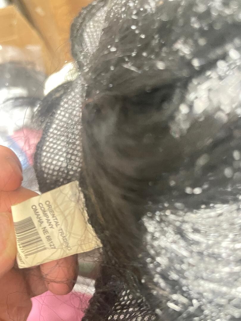 USED Sumo Wrestler Wig Wrestling Samurai Costume Japa… - Gem