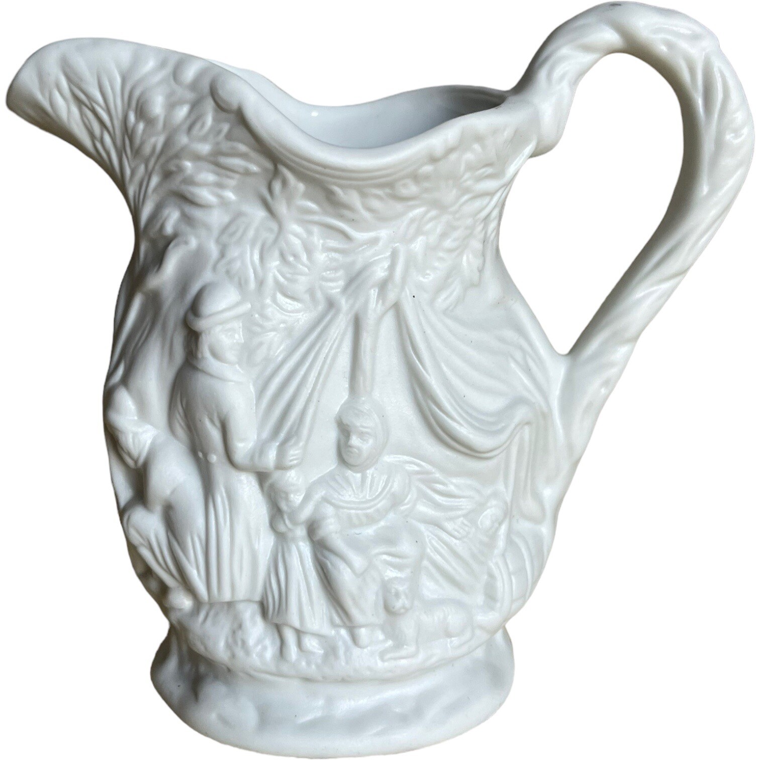Vintage Portmeirion Parian British Heritage Bisque Pitcher Jug Floral 4 ...