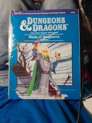 Dungeons & Dragons (DnD) O2 Blade of Vengeance Brand New Shrink Wrapped ...