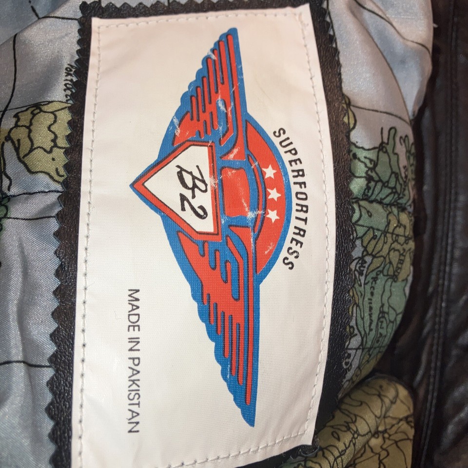 Bomber Jacket,Leather,Mens ,XL,B2 Bomber | eBay