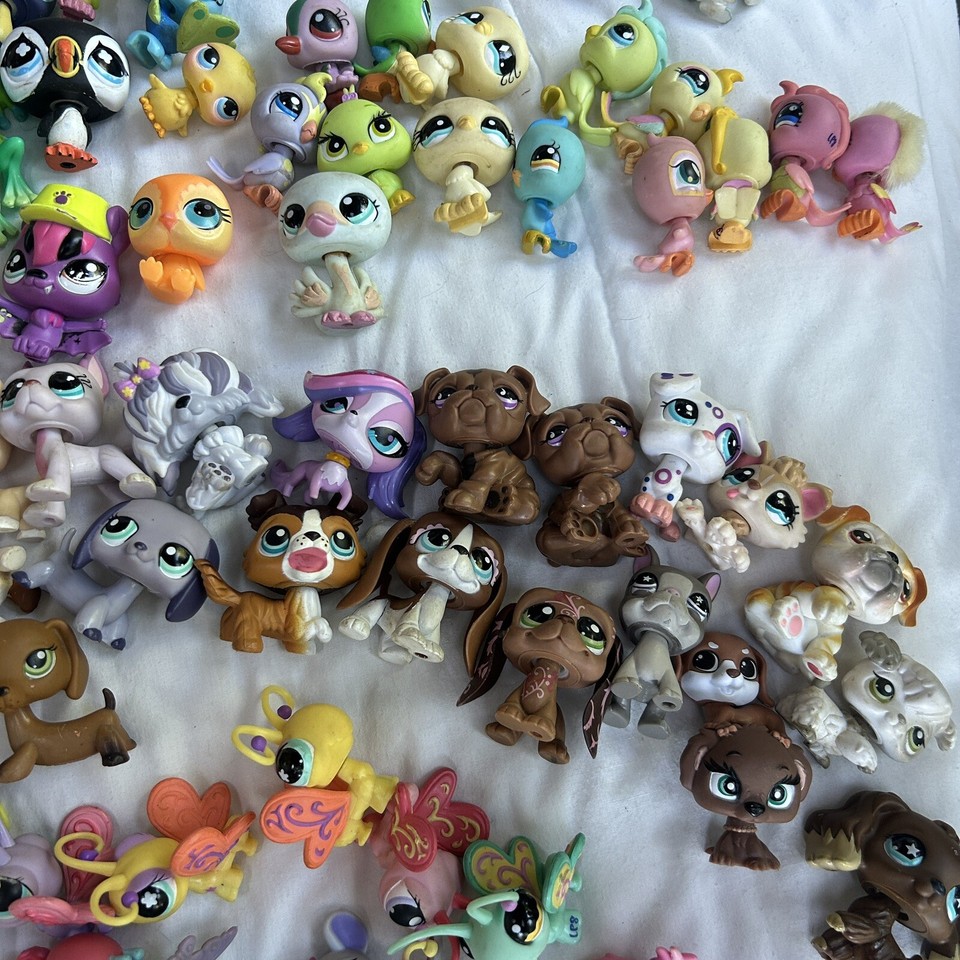 217 + Piece Lot LPS Littlest Pet Shop Pets & Accessories Vintage Rare ...