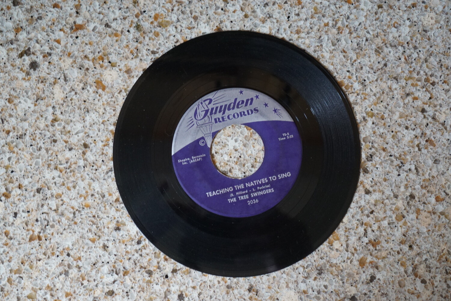 The Tree Swingers A Kookie Little Paradise Guyden Records 2036 Vinyl, 7 ...