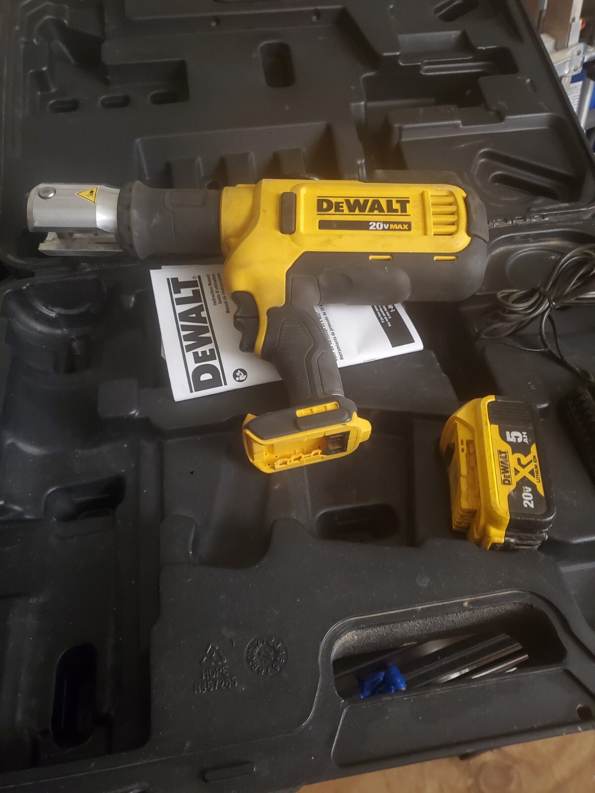 DEWALT 20V MAX Pipe Crimping Tool Kit DCE200 EBay dewalt-20v-max-pipe-crimping-tool-kit-dce200-ebay