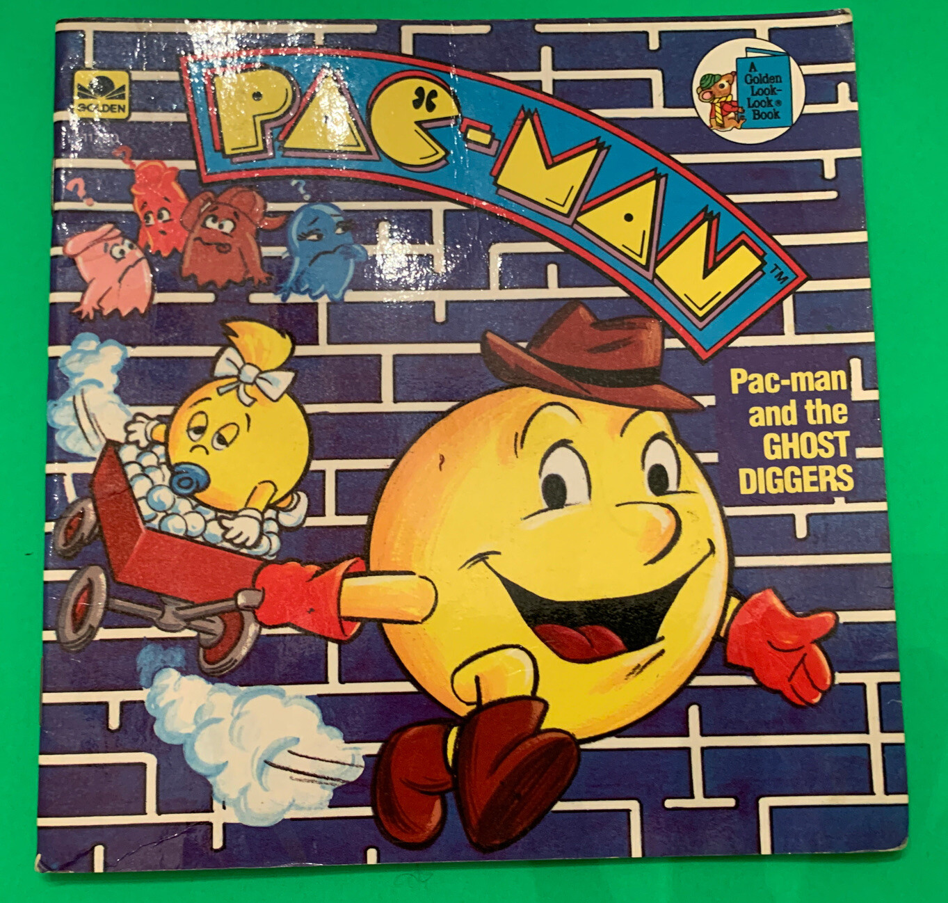 Pac Man book, Pac-Man And The Ghost Diggers, 1983 | eBay