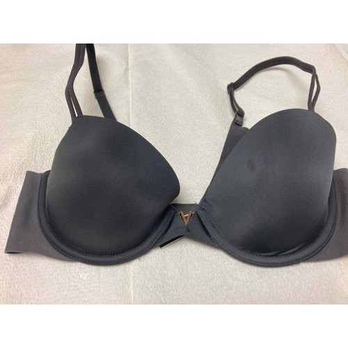 Victorias Secret Bra Size 32C Padded Dark Gray | eBay