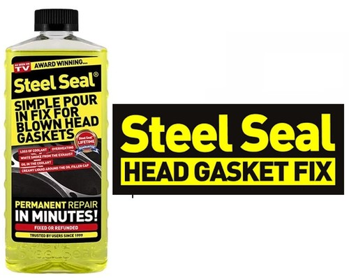 1 x Steel Seal Blown Cylinder Head Gasket Fix Repair Sealer - Lifetime ...