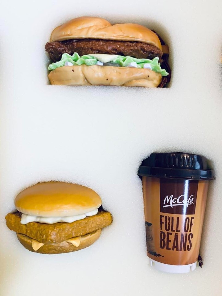 McDonald's Food Strap JAPAN Limited Edition 7 Pieces Set Rare keychain ...