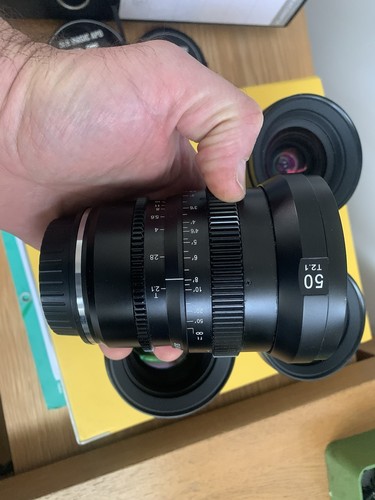 SLR Magic Microprime APO 50mm T2,1 Canon EF Mount / Full Frame Cine ...