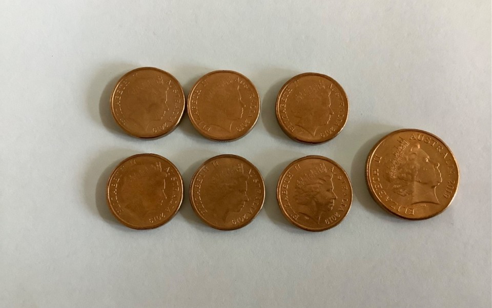 2019 Various $2 Australian Coloured Coins x 6 and $1 U Coin | eBay ...