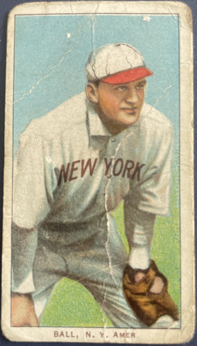 1909 T206 Neal Ball NY Highlanders baseball card | eBay