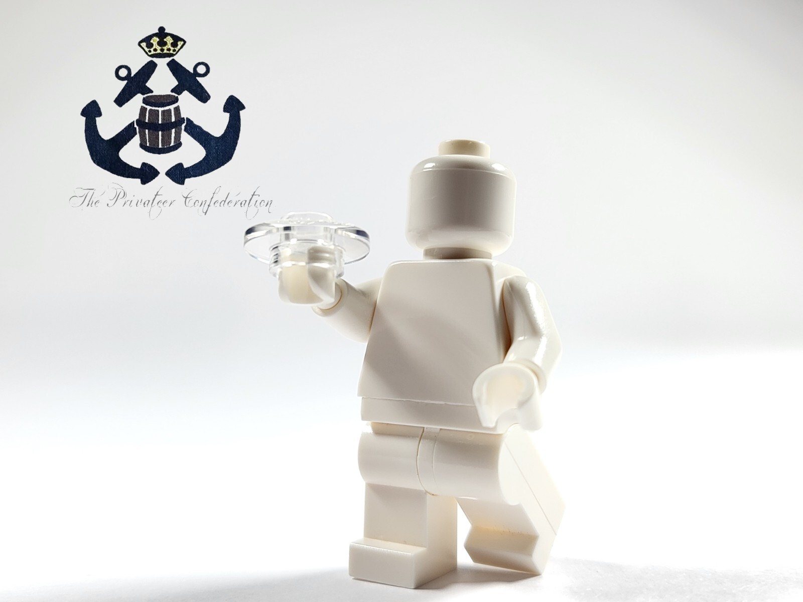 LEGO Minifigure Restaurant Tea Saucer Plate 38799 For City / Space ...