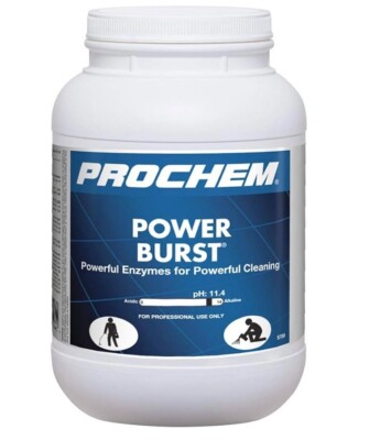 Prochem Power Burst - High PH Enzyme Pre-Spray - 6.5 Lbs | eBay Australia