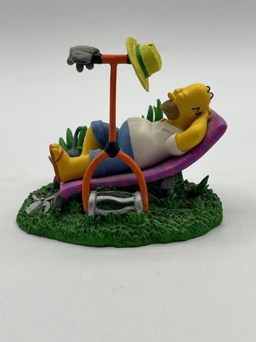 The Simpsons At Home With Homer "A Days Hard Work" Hamilton Collection ...