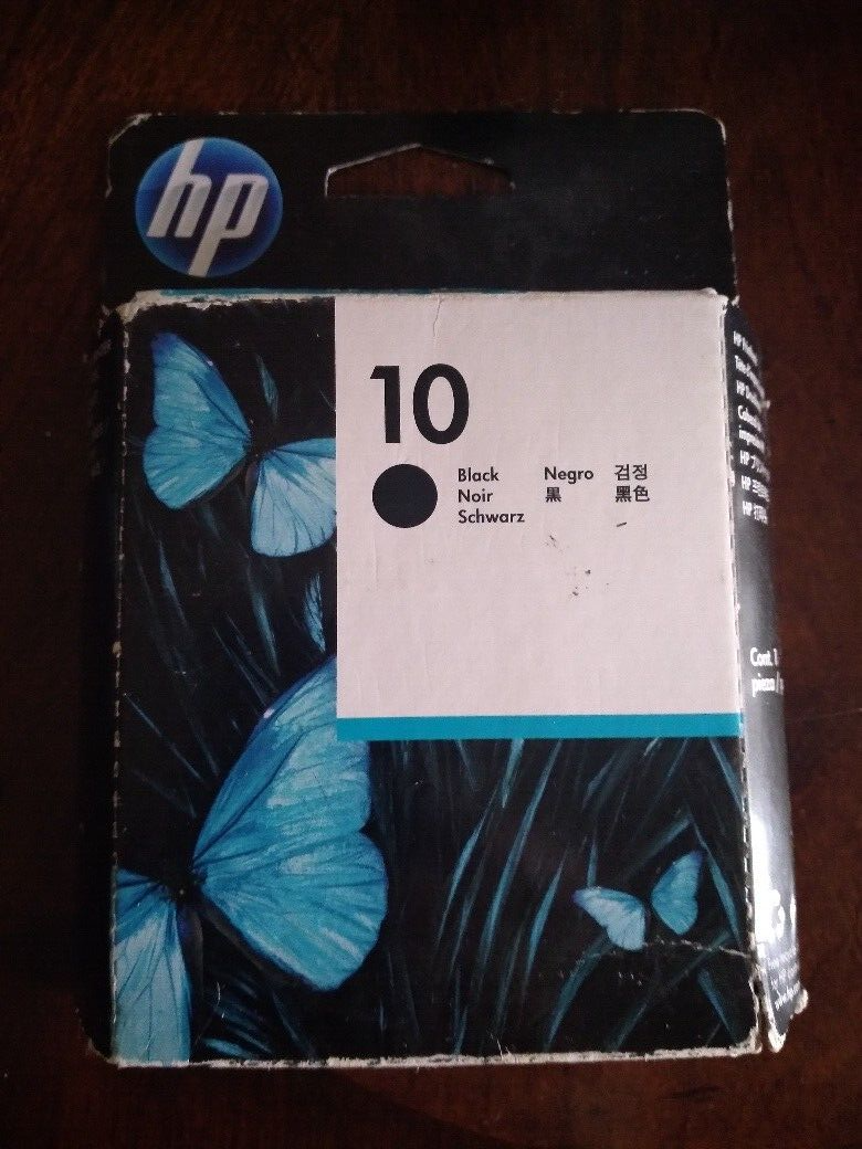 HP 10 black Printhead C4800a Cartridge OEM FAST SHIP! 2013 | eBay