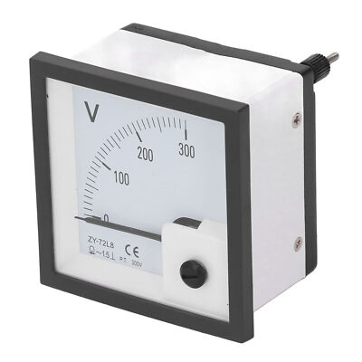 Analog Voltmeter Electricity Meter Generator Set Type 72L8V Watt Meter ...