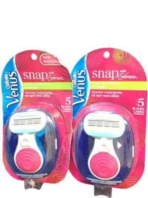 2 gillette venus snap with embrace scuffed packaging | eBay