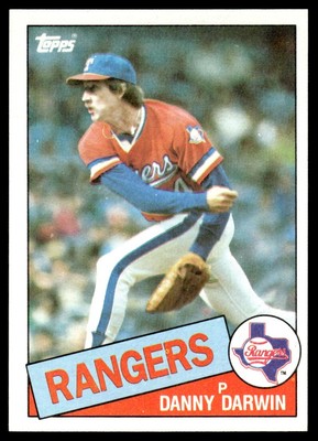 1985 Topps Danny Darwin Texas Rangers #227 | eBay