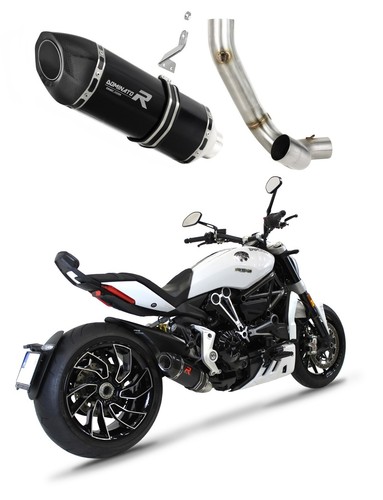 XDiavel S 2016 - 2023 Exhaust Silencer Muffler HP5 BLACK DOMINATOR ...