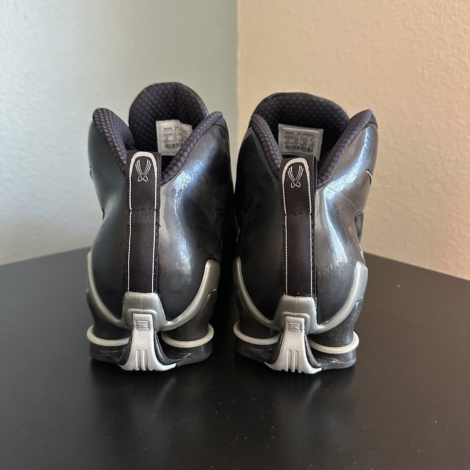 Nike Shox VC 3 III 307111-001 Black/Silver VTG 2003 Vince Carter Size ...
