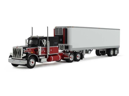 Peterbilt Model 359 w/ Reefer Trailer Diecast 1:64 Scale Model - DCP 69 ...