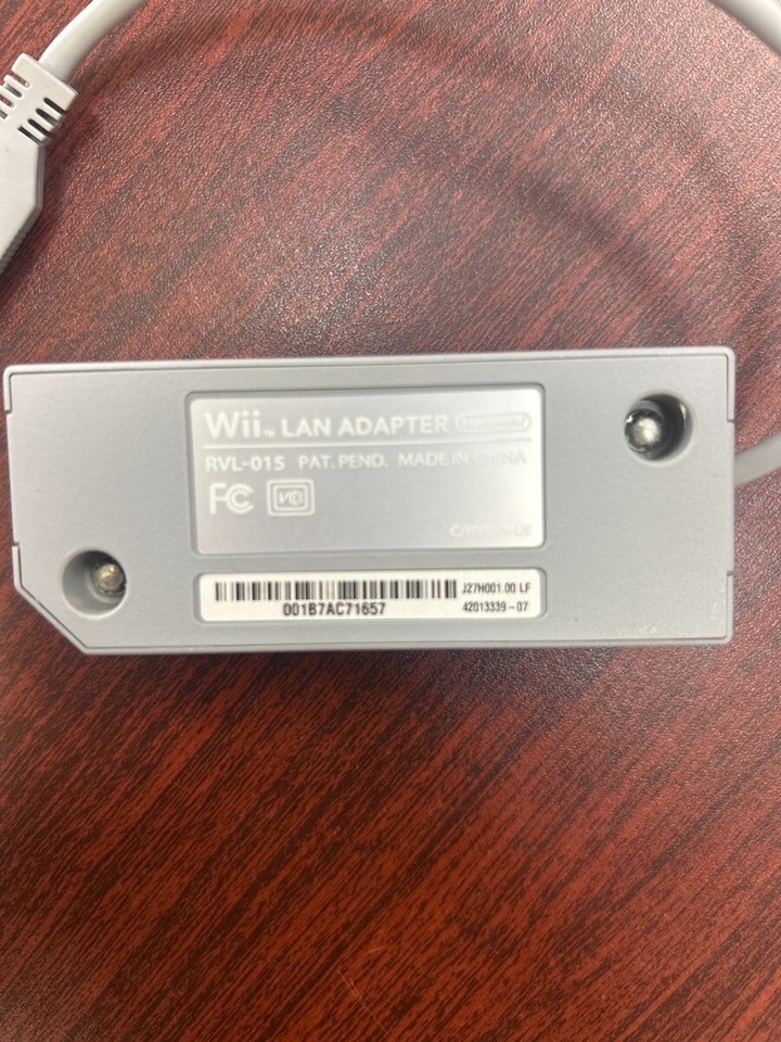 Nintendo Official RVL-015 Wii Lan Adapter Tested Japan | eBay