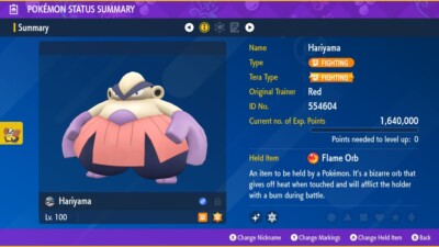 🥊Incineroar Tera Counter Raid Hariyama🥊| Pokemon Scarlet and Violet | eBay