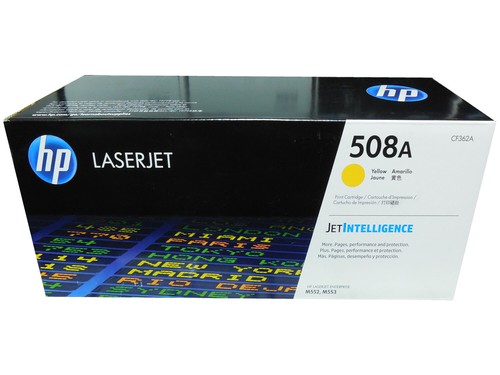 HP CF362A 508A Yellow Toner Cartridge 5k Genuine OEM Retail Box NIB ...