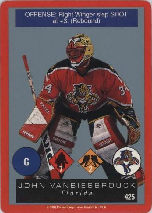 1996-97 Playoff One on One Challenge - John Vanbiesbrouck #425 for sale ...