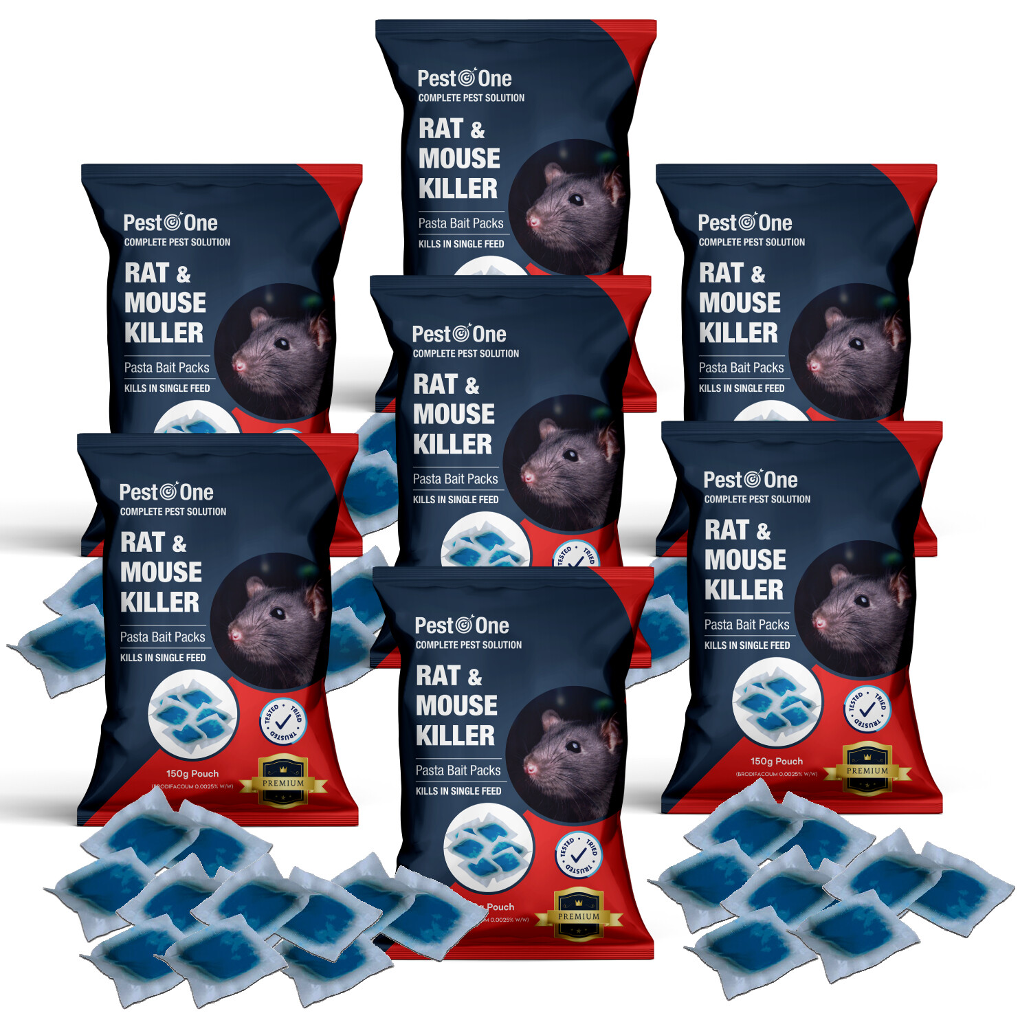 Lodi Sapphire Paste Bait Rat and Mouse Killer Poison Single Feed Rat ...