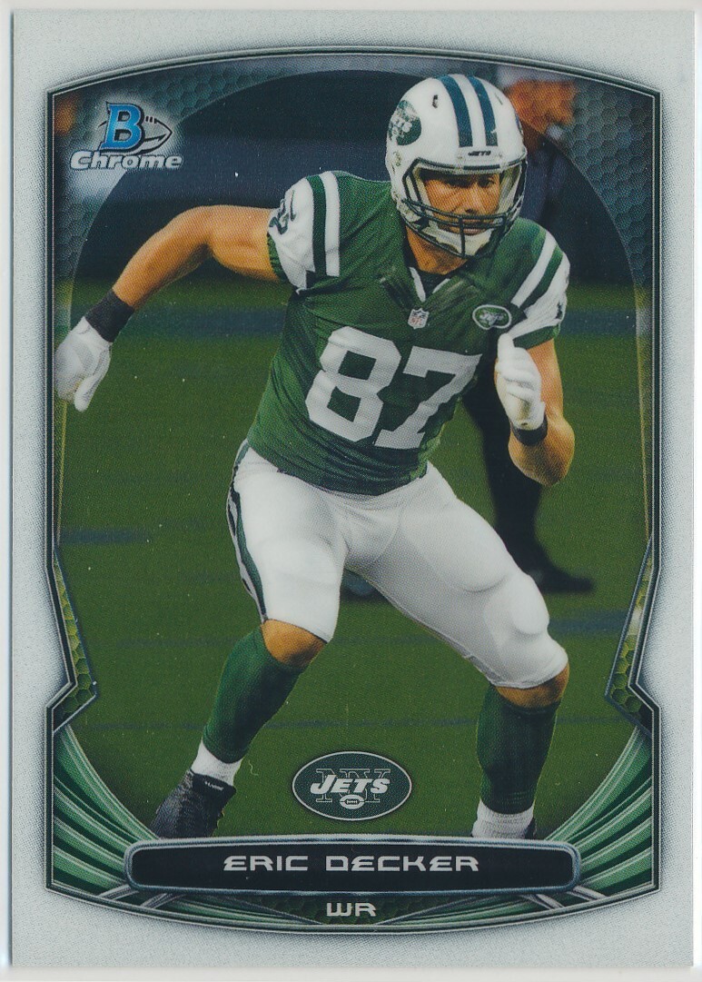 Eric Decker Jets 2016 Donruss Eric Decker #212 On Kronozio