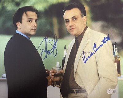 Joe Pantoliano & Vincent Curatola “The Sopranos” Dual Autographed 11x14 ...