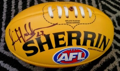 Simon Madden Signed Football Sherrin Essendon Signed Football | eBay ...