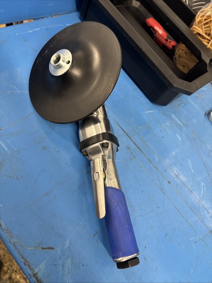 Blue Point BySnap On 7" Angle Polisher Heavy Duty Vertical Air ...