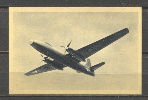 Glenn L. Martin P4M-1 Mercator Vintage Aircraft Trading Card 1950's No ...