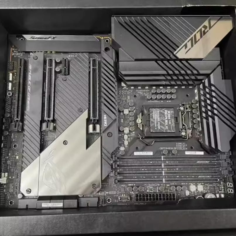 New ASUS ROG MAXIMUS XIII HERO INTEL Z590 LGA1200 Support 11th Gen/10th ...