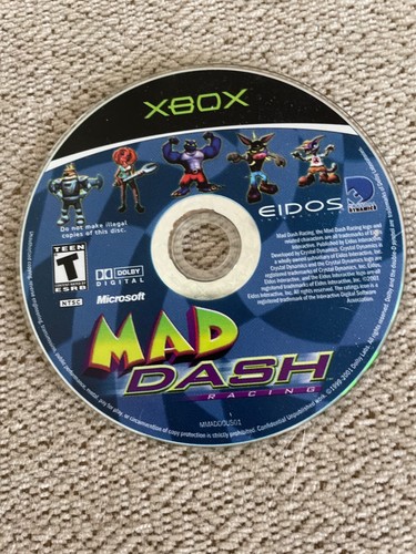 Mad Dash Racing (Microsoft Xbox, 2001) Game Disc Only - Tested | eBay