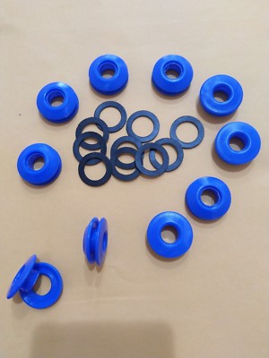 EYELETS Plastic 12mm inside hole diameter, Tarps,Pool covers Blanket 10 ...