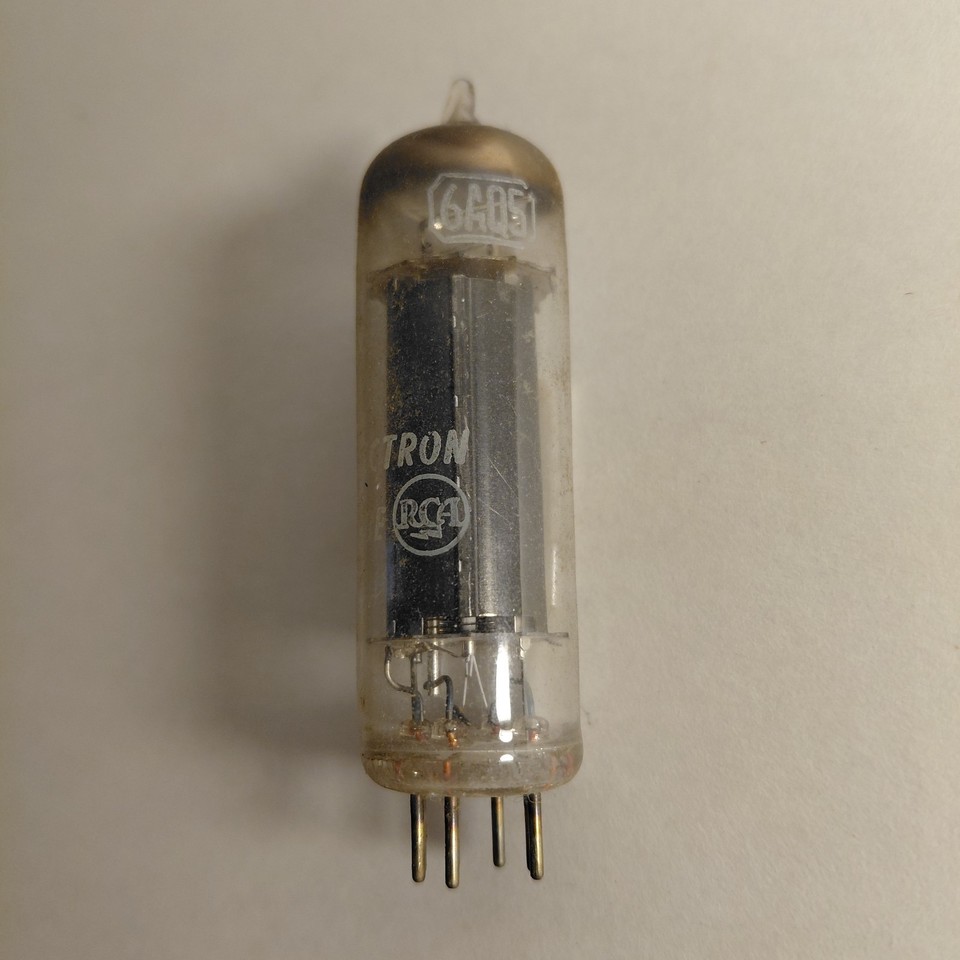 Tested ~ Lot Of 4 RCA Electron Tube Vacuum Tubes 12AX7 ~ 6X4 ~ 5879 ...