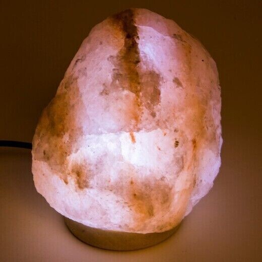Himalayan Salt Lamp Rock Natural Crystal Pink Small Ionic Stone Night ...