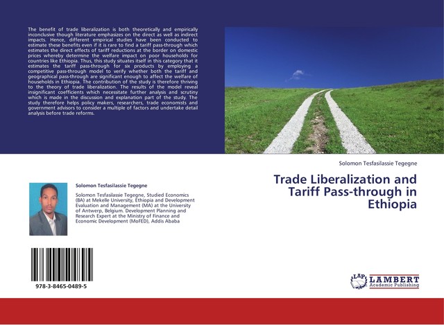Trade Liberalization And Tariff Pass-Through in Ethiopia von Solomon ...