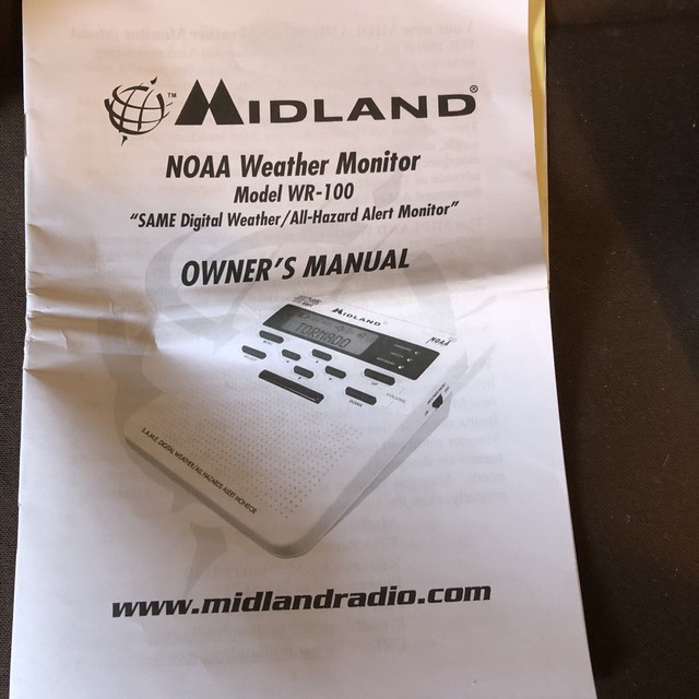 Midland Wr100 Weather Radio Discontinued by Manufacturer for sale ...