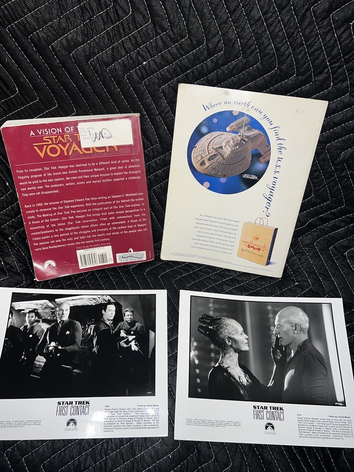 STAR TREK Voyager Book Magazine First Contact More Listings Taking ...