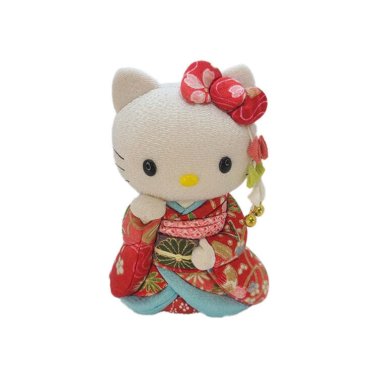 Hello Kitty Kakinuma Doll Edo Kimekomi SANRIO Kimono collaboration ...