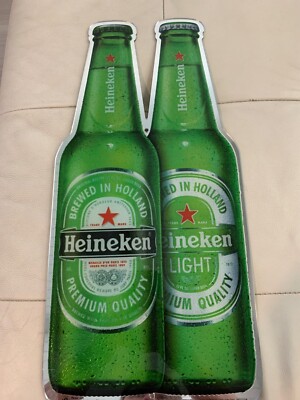 Heineken bottle tin sign 2013 | eBay