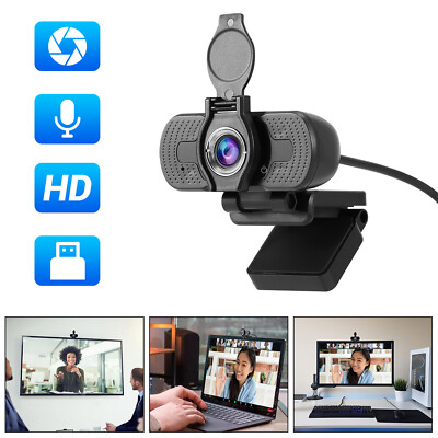 HD USB Webcam 1080P Full for PC Desktop & Laptop Web Camera with ...