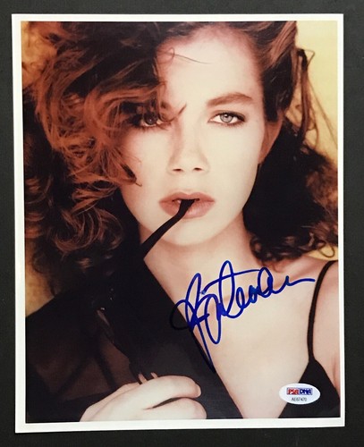 Justine Bateman Signed 8x10 Photo Autograph Sexy Pose Family Ties PSA ...
